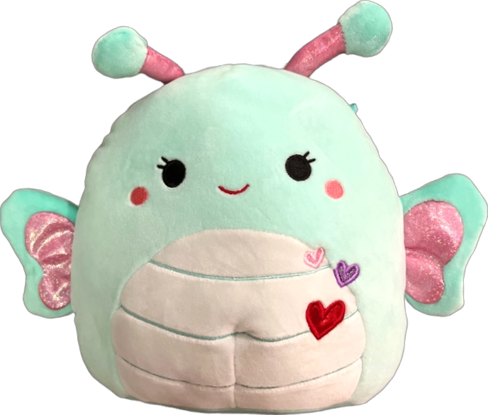 Reina (Hearts) the Butterfly Squishmallows Valentine | SquadApp