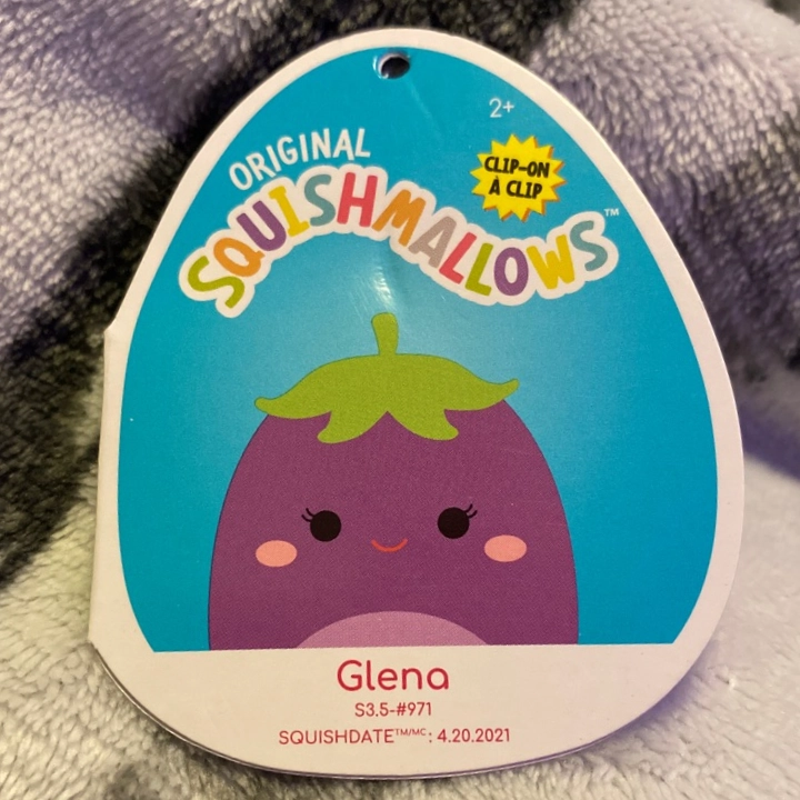 Glena the Eggplant Squishmallows Fruit,Veggie | SquadApp