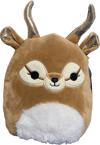 Kieli (Gold, Fuzzy Belly) the Antelope Squishmallows Wildlife | SquadApp