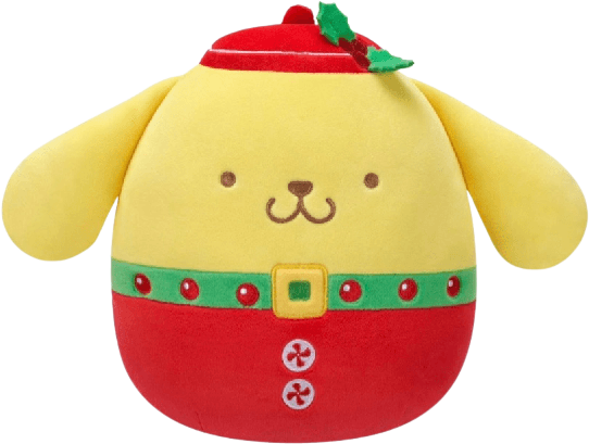 Pompompurin (Christmas 2024) the Dog Squishmallows Sanrio, Holiday 2024 ...