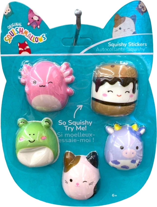 Squishy Stickers the Stickers Squishmallows Accessories | SquadApp