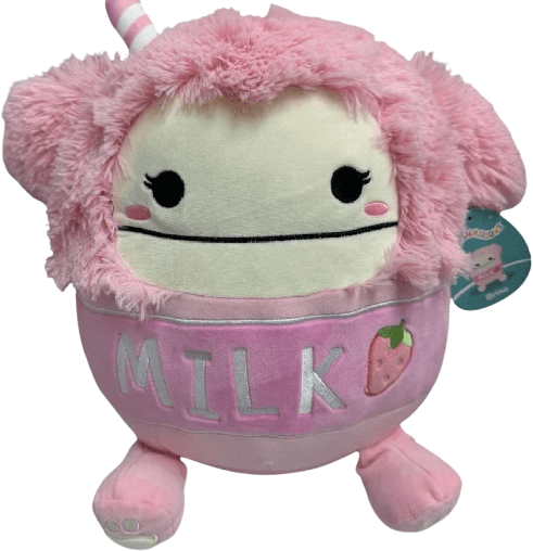 Brina (Strawberry Milk) the Bigfoot Squishmallows Epic Collection ...