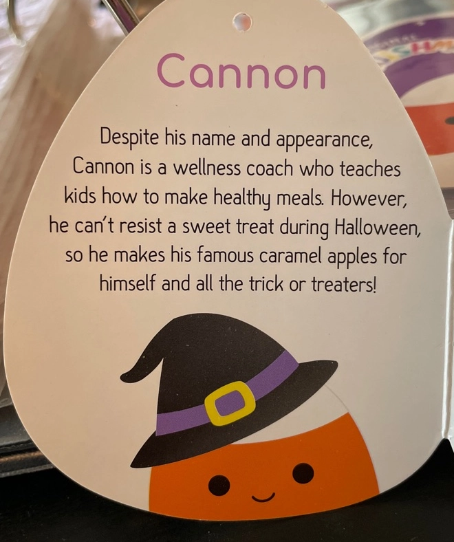 Cannon (Witch Hat) the Candy Corn Squishmallows Halloween | SquadApp