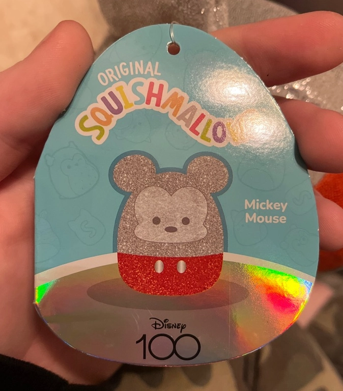 Mickey Mouse (Chrome) the Mouse Squishmallows D100,Disney | SquadApp