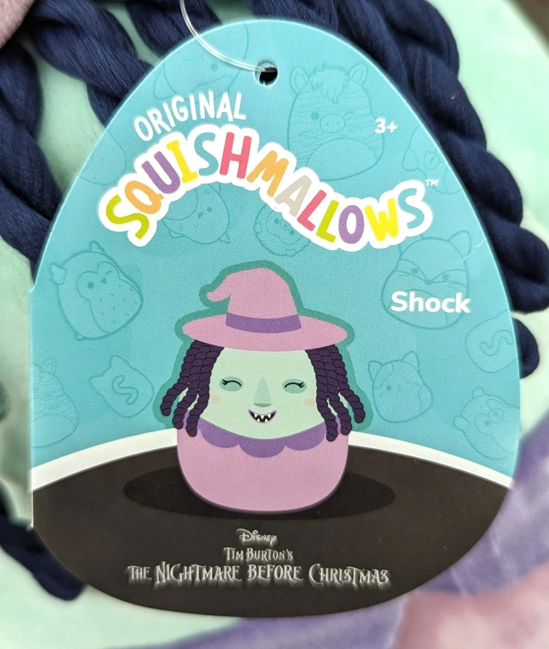 Shock the Monster Squishmallows The Nightmare Before Christmas, Disney ...