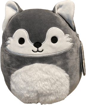 Willy (Fuzzy Belly) the Wolf Squishmallows Wildlife | SquadApp