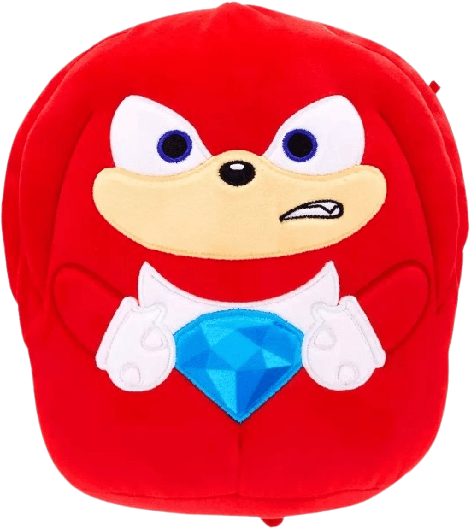 Knuckles (Holding Chaos Emerald) the Echidna Squishmallows Sonic the ...