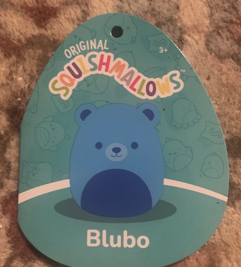 Blubo the Gummy Bear Squishmallows Neon Bear | SquadApp