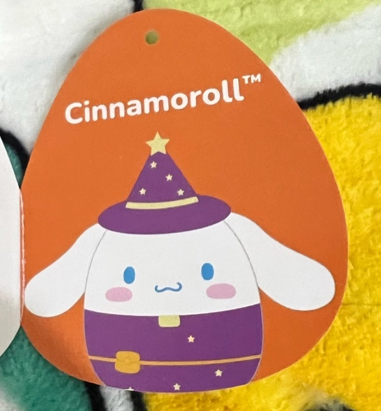 Cinnamoroll (Wizard) the Dog Squishmallows Halloween 2024, Sanrio ...