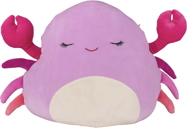 Cailey (Closed Eyes) the Crab Squishmallows Sealife | SquadApp