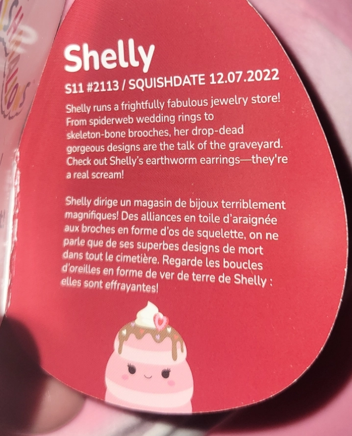 Shelly the Strawberry Pancakes Squishmallows Valentines 2024 | SquadApp