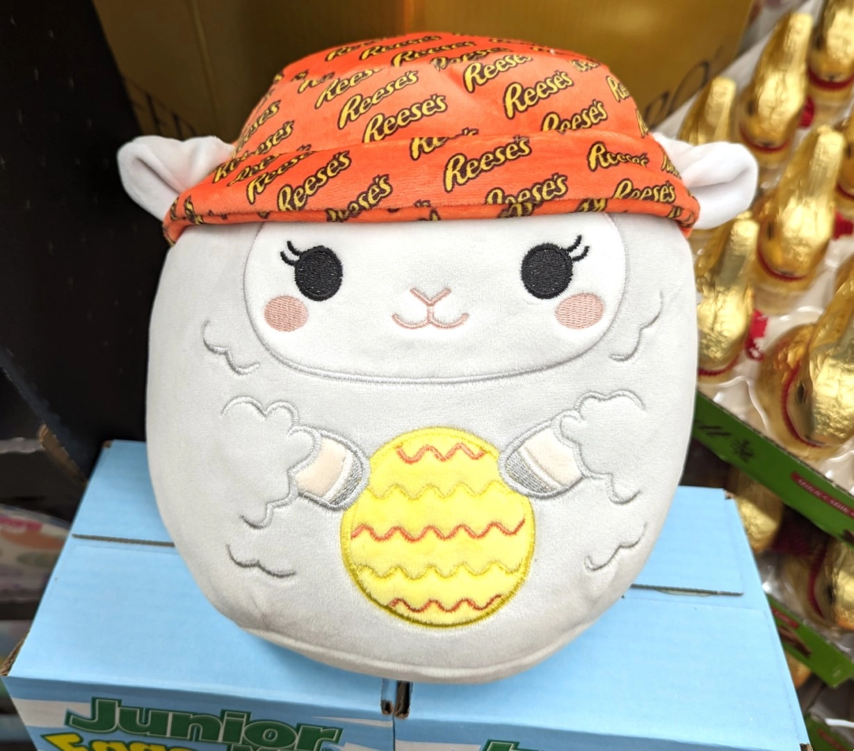 Sophie (Reese's) the Lamb Squishmallows Easter 2024, Candy | SquadApp