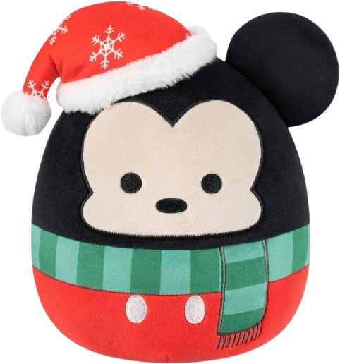 Mickey Mouse (Christmas) the Mouse Squishmallows Holiday 205 | SquadApp