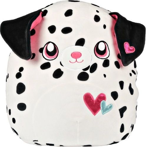 Dustin (Anime Eyes, Valentine) the Dalmatian (Dog) Squishmallows ...