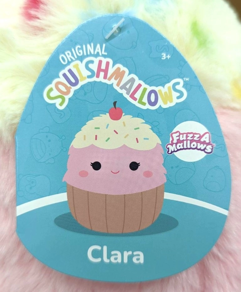 Clara (Fuzz-A-Mallows) the Cupcake Squishmallows Food | SquadApp