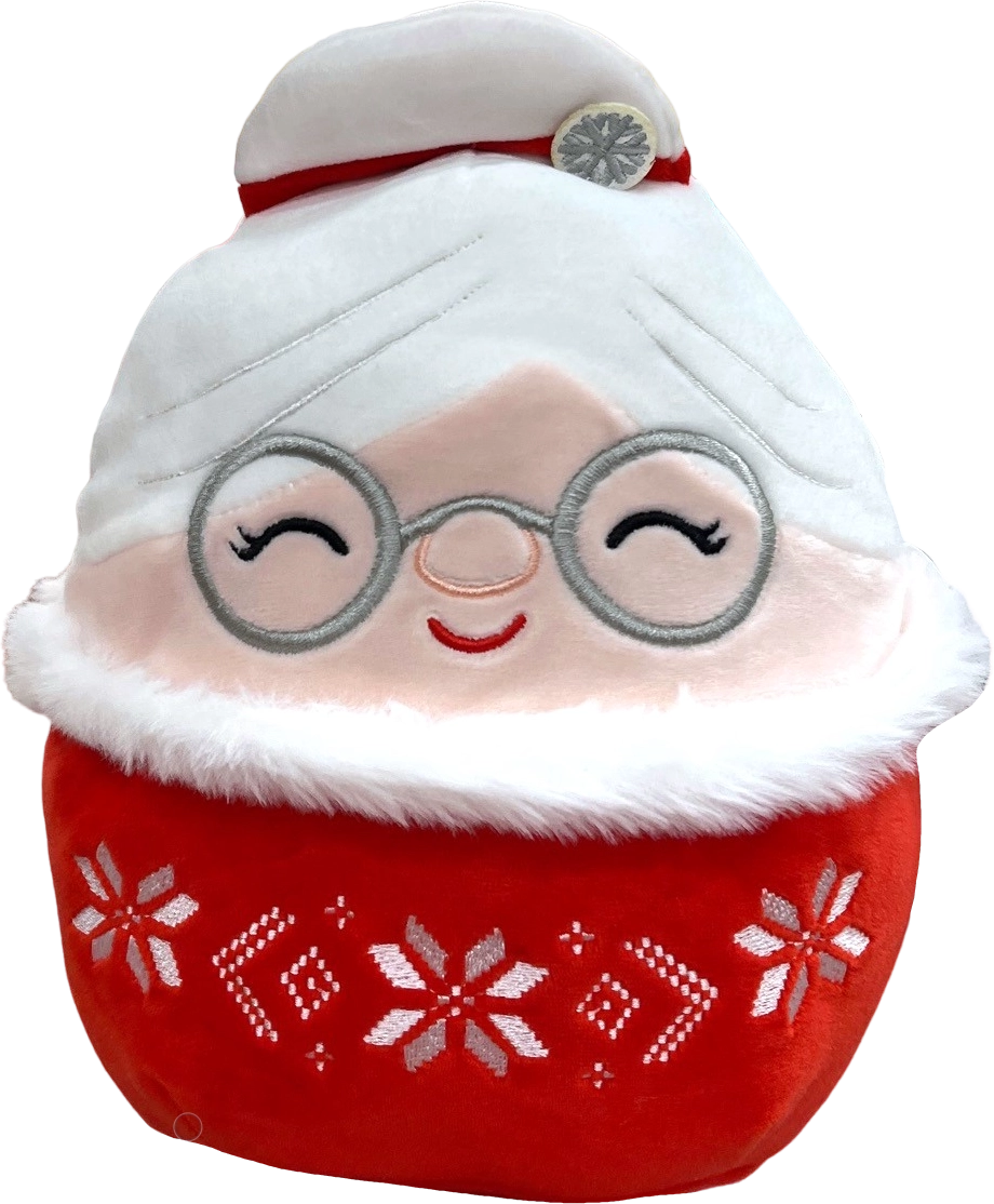 Nicolette (Snowflake Emboidery) the Mrs. Claus Squishmallows Holiday ...