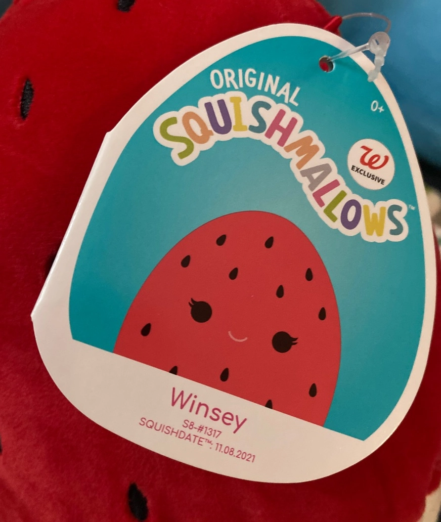 Winsey the Watermelon Squishmallows Summer | SquadApp