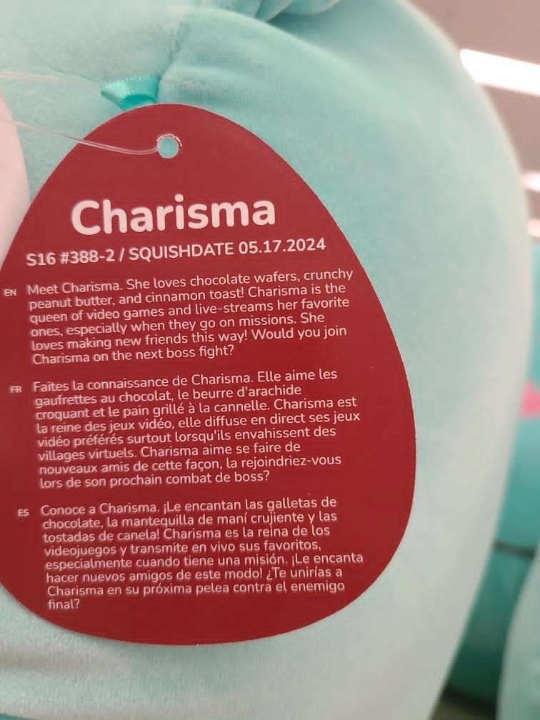 Charisma (Hearts) the Cat Squishmallows Valentines 2025 | SquadApp