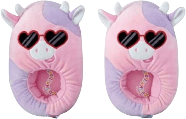 Patty (Valentines Slippers ) the Cow Squishmallows Valentines 2025 ...