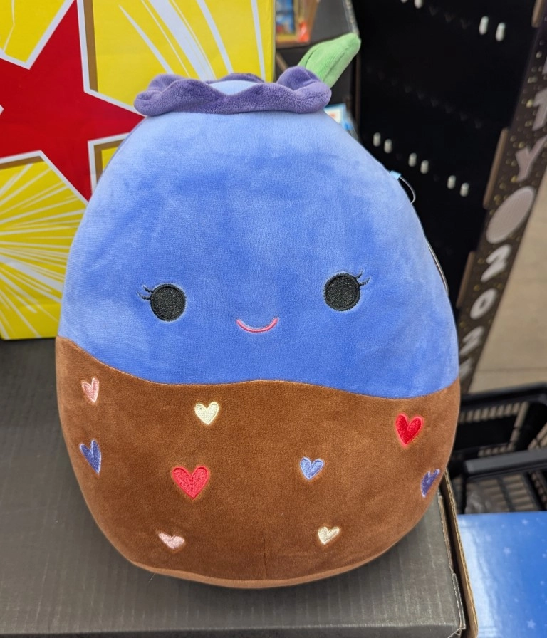 Bluby (Chocolate Dipped) the Blueberry Squishmallows Valentines 2025 ...