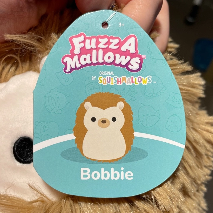 Bobbie (Fuzz-A-Mallows) the Hedgehog Squishmallows | SquadApp