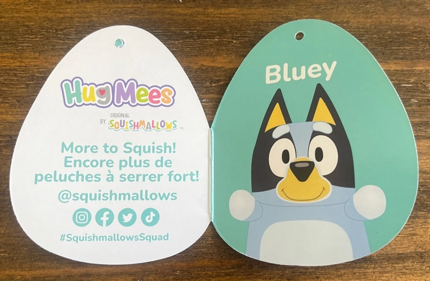 Bluey (Hug Mees) the Blue Heeler (Dog) Squishmallows Bluey | SquadApp