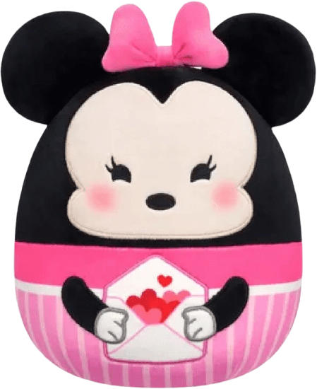 Minnie Mouse (Envelope) the Mouse Squishmallows Disney, Valentines 2026 ...