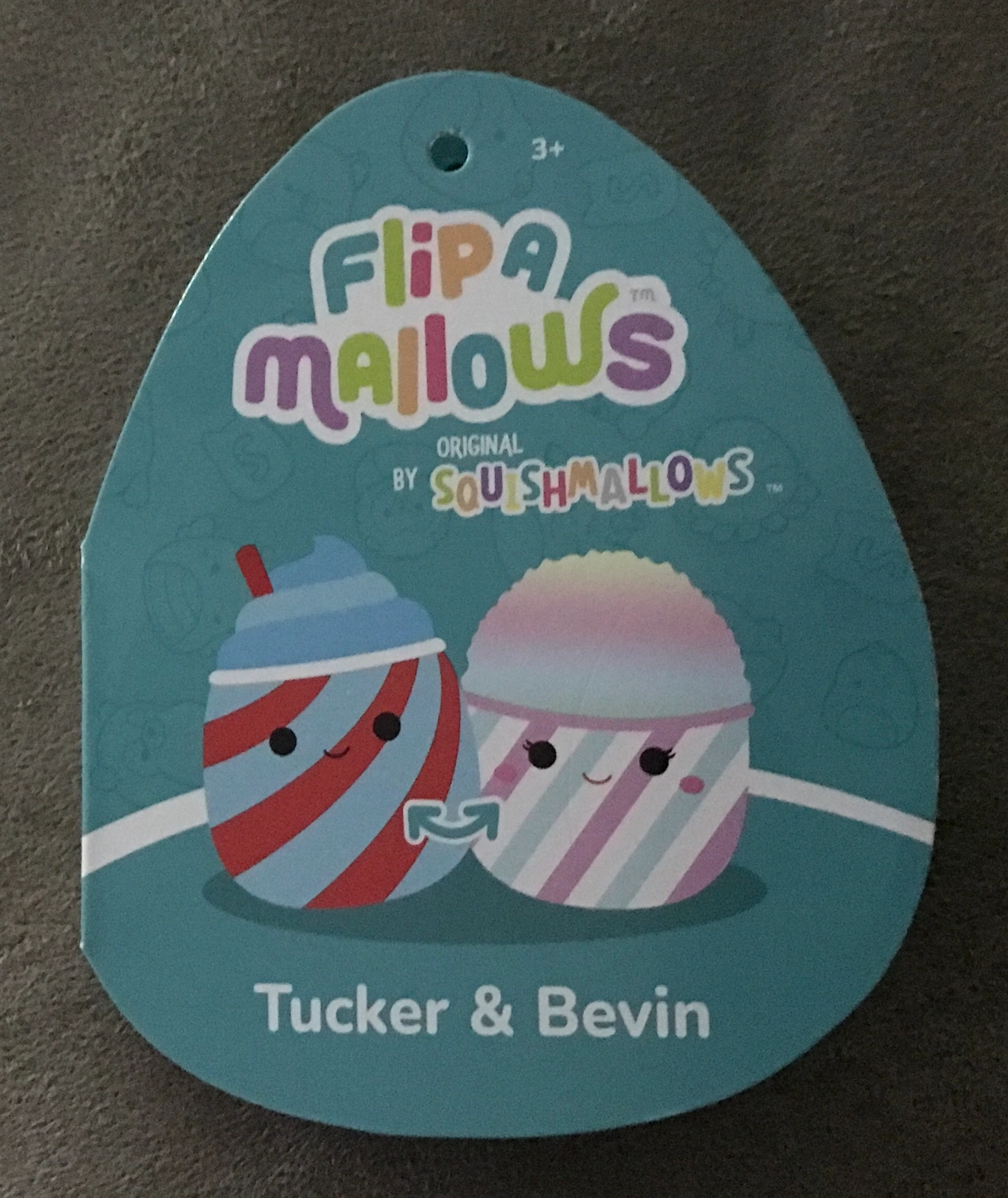 Tucker & Bevin the Slushie Cotton Candy Squishmallows | SquadApp