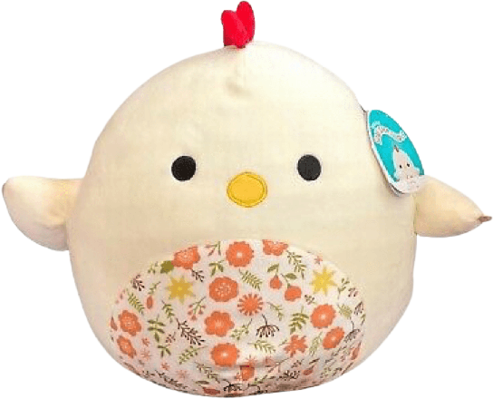 Charity (Floral) the Chicken Squishmallows Easter | SquadApp