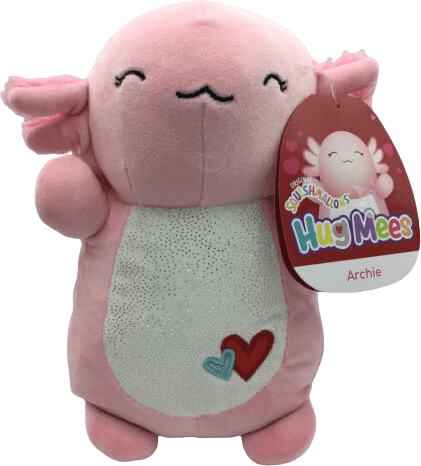 Archie (Hug Mees) the Axolotl Squishmallows Valentine | SquadApp