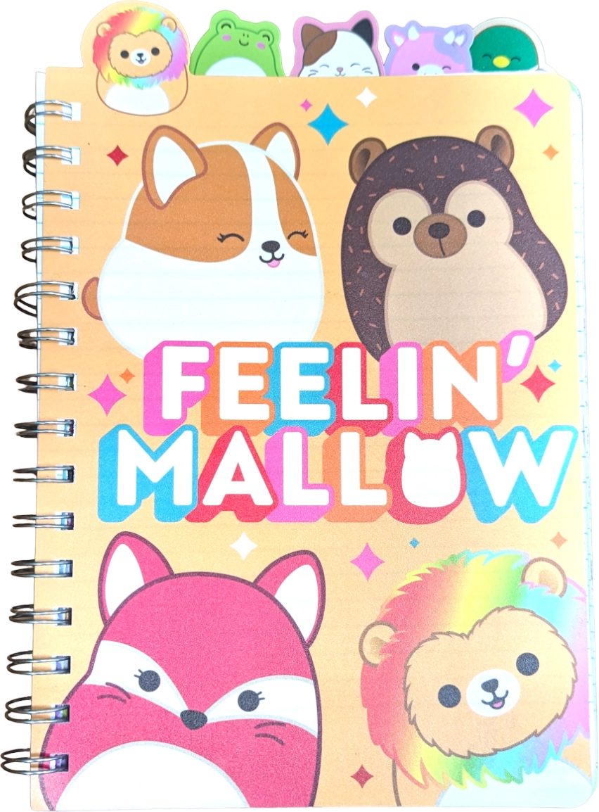 Feelin' Mallow Notebook the Book Squishmallows School Supplies | SquadApp