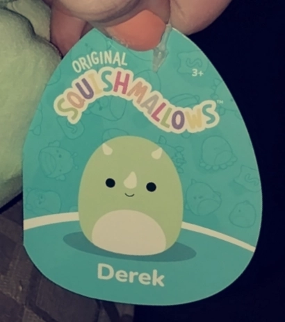 Derek the Dinosaur Squishmallows | SquadApp