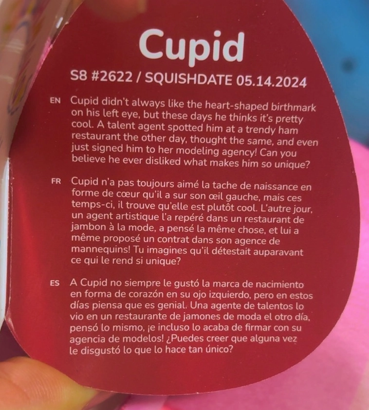 Cupid the Clown Squishmallows Valentines 2025 | SquadApp