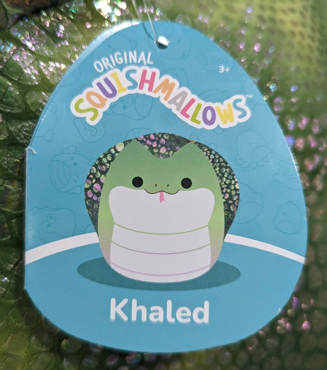 Khaled (Shiny) the Cobra Snake Squishmallows | SquadApp