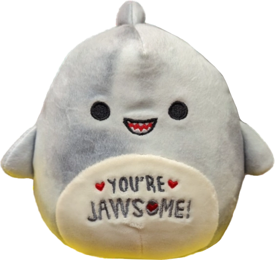 Bernard (You're Jawsome!) the Shark Squishmallows Valentines 2023 ...