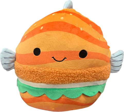Omega the Fish Burger Squishmallows Hybrid Burgers | SquadApp