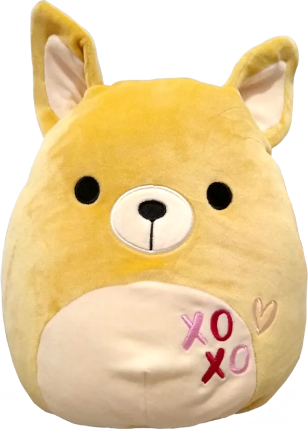 Chauncy (XOXO) the Chihuahua (Dog) Squishmallows Valentine | SquadApp