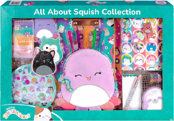 Beula (All About Squish Collection) the Octopus Squishmallows School ...