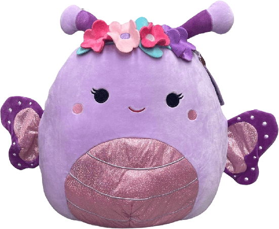 Brenda (Flower Crown) the Butterfly Squishmallows Flower Crown | SquadApp
