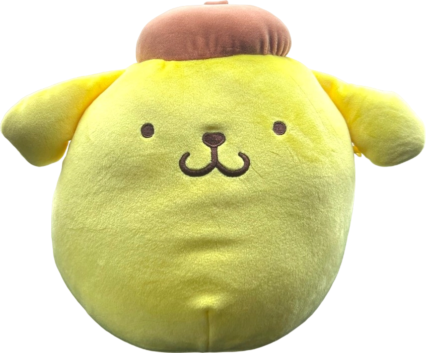 Pompompurin (Plain) the Golden Retriever (Dog) Squishmallows Sanrio ...