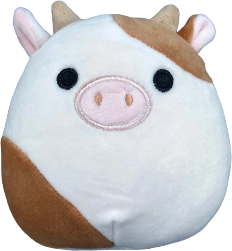 Ronnie (Light Pink Nose) the Cow Squishmallows Easter 2023 | SquadApp