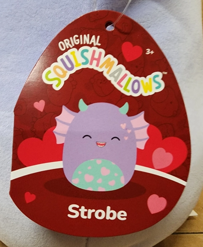 Strobe the Swamp Monster Squishmallows Valentines 2025 | SquadApp