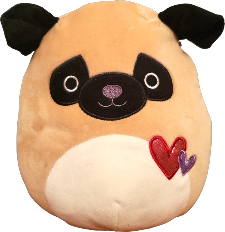 Pam (Hearts) the Dog Squishmallows Valentine 2020 | SquadApp