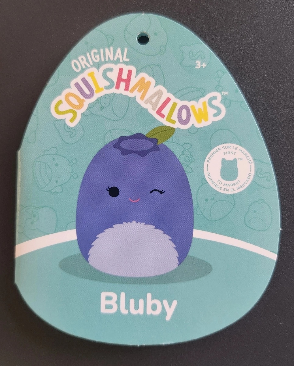 Bluby (Winking) the Blueberry Squishmallows | SquadApp
