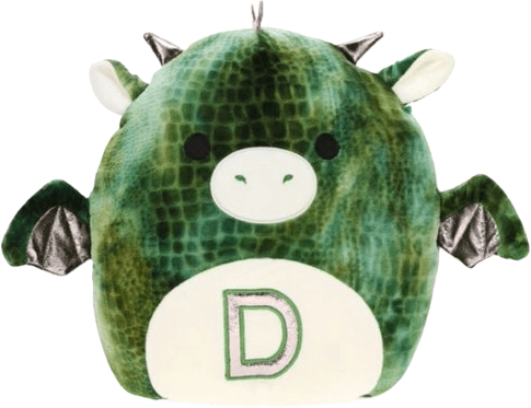 Duke (Monogram D) the Dragon Squishmallows Monogram | SquadApp