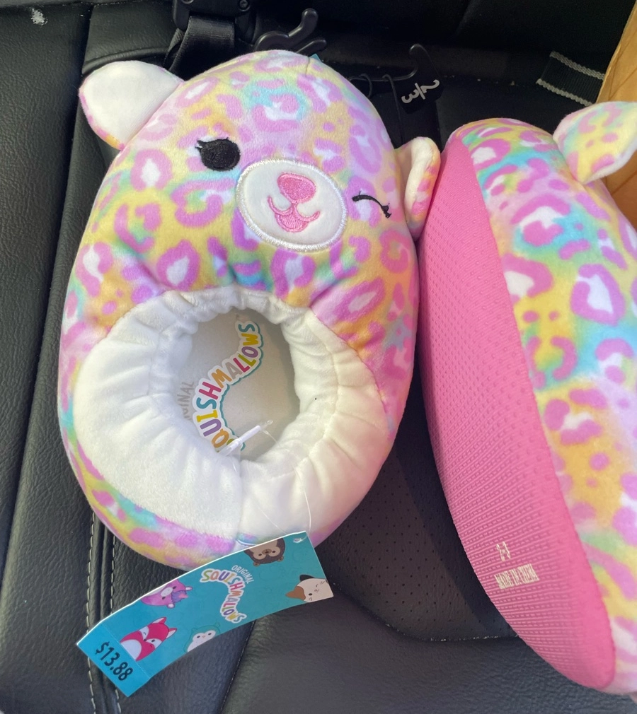 Michaela the Cheetah Squishmallows Slippers | SquadApp