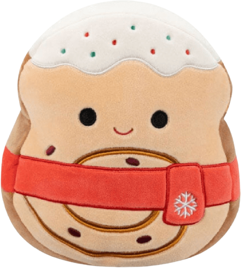 Davey the Iced Cinnamon Roll Toast Squishmallows Holiday 2025 | SquadApp
