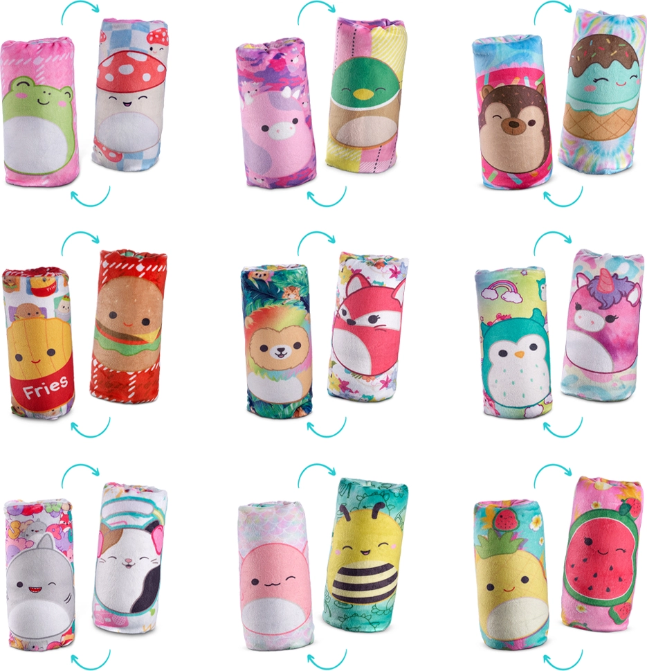 Floyd & Carl (Water Wiggler) the French Fries Burger Squishmallows Top ...