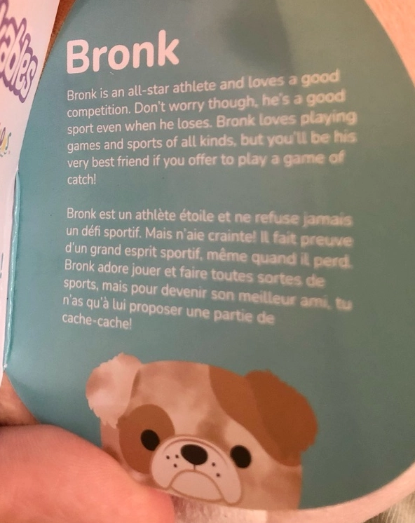 Bronk (Stackable) the Bulldog (Dog) Squishmallows | SquadApp