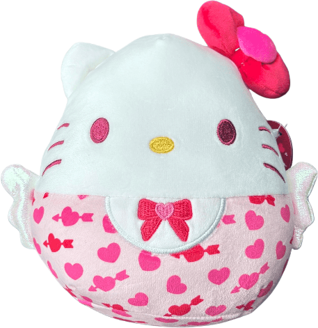 Hello Kitty (Cupid) the Cat Squishmallows Sanrio, Valentines 2025 ...